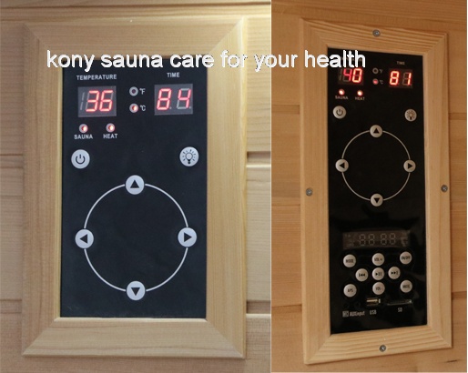 sauna control panel